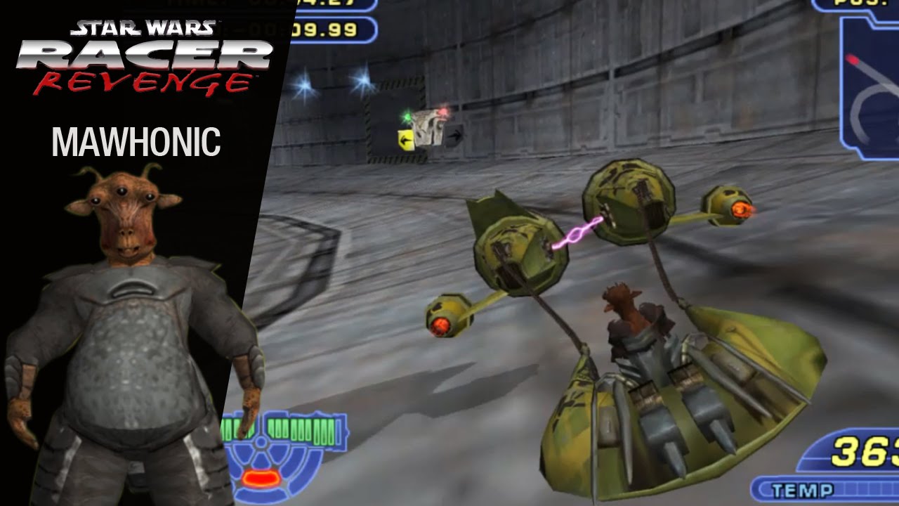 Star Wars Racer Revenge PS2 - Mawhonic - Mon Calamari - YouTube