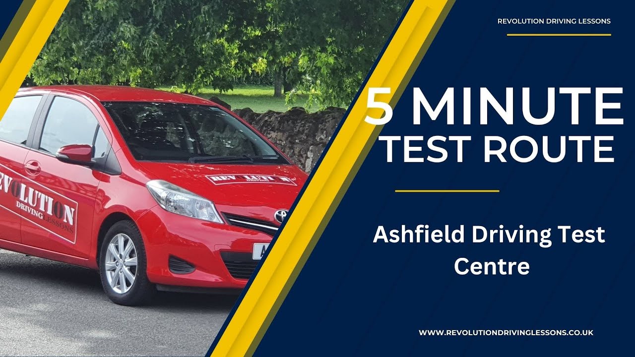 Driving test route, Ashfield. See the whole route in 5 minutes. Driving ...