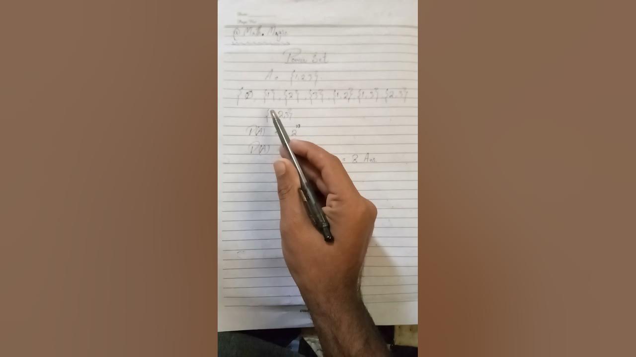 Concept of Set Count down mathematics Class 8th Lecture No:3 - YouTube