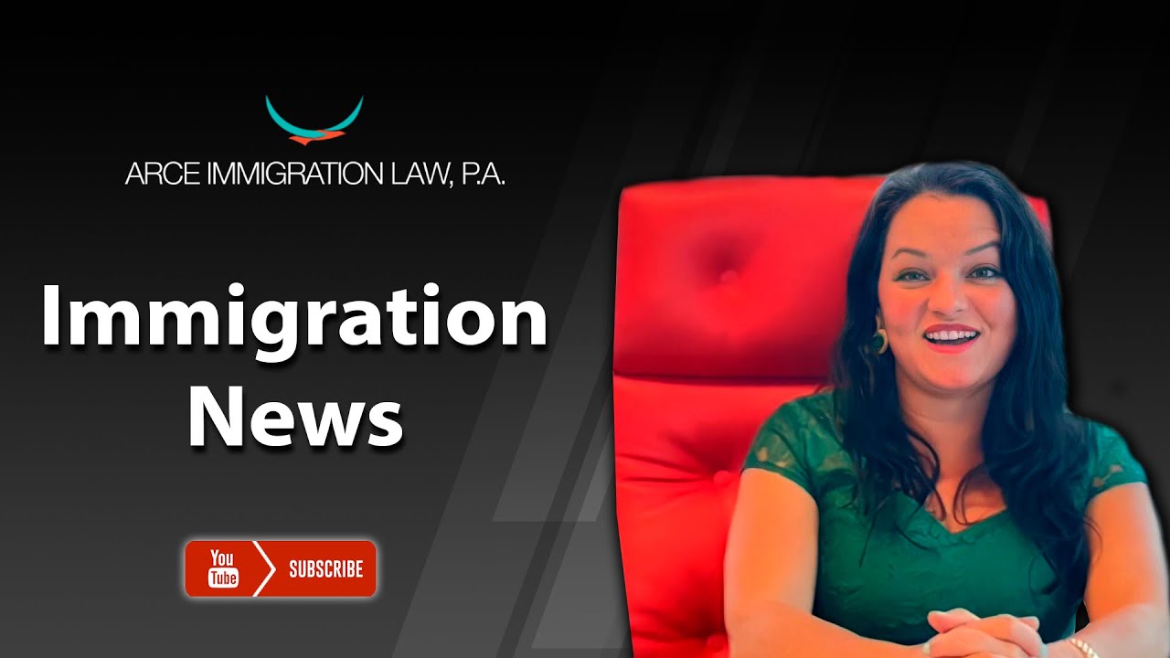 IMMIGRATION NEWS - Dra Carmen Arce - YouTube
