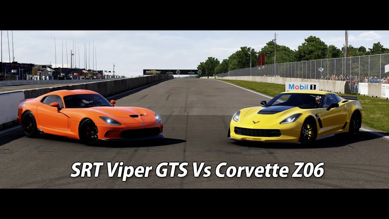Forza Motorsport 6 Battle: Episode 9 - SRT Viper GTS Vs Chevrolet ...