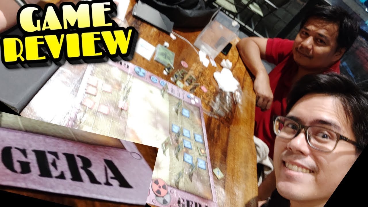 Gera aka Bunker tabletop board game review - YouTube