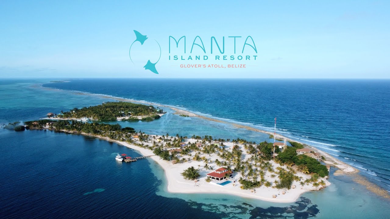 Paradise on a Private Island in Belize - Manta Island Resort - YouTube