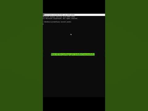 How to install Python Packages (using pip) #shorts #pythoncode #pythonprogramming #coding # ...