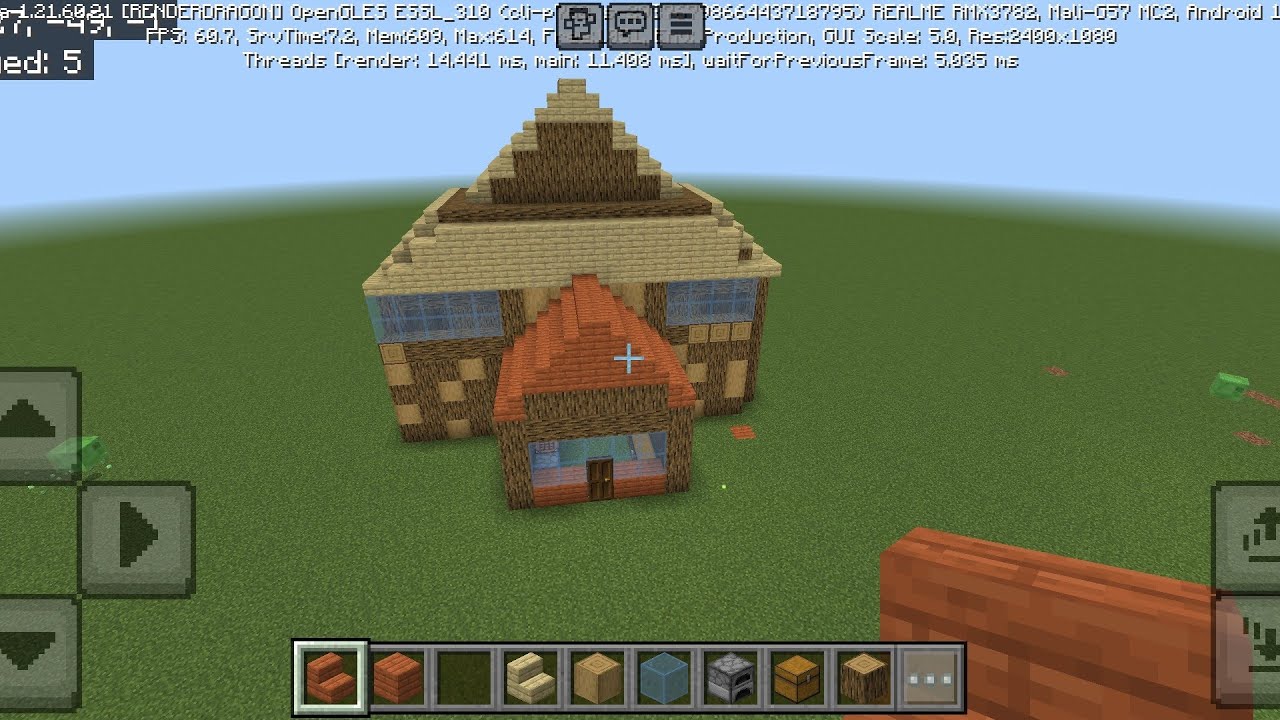 How to build house in Minecraft ll simple to build a house in Minecraft ...