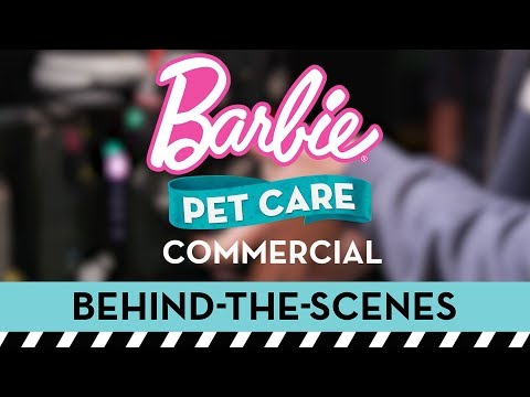 Behind the Scenes on a Commercial Shoot for the Barbie® Pet Care Center™ | @Barbie