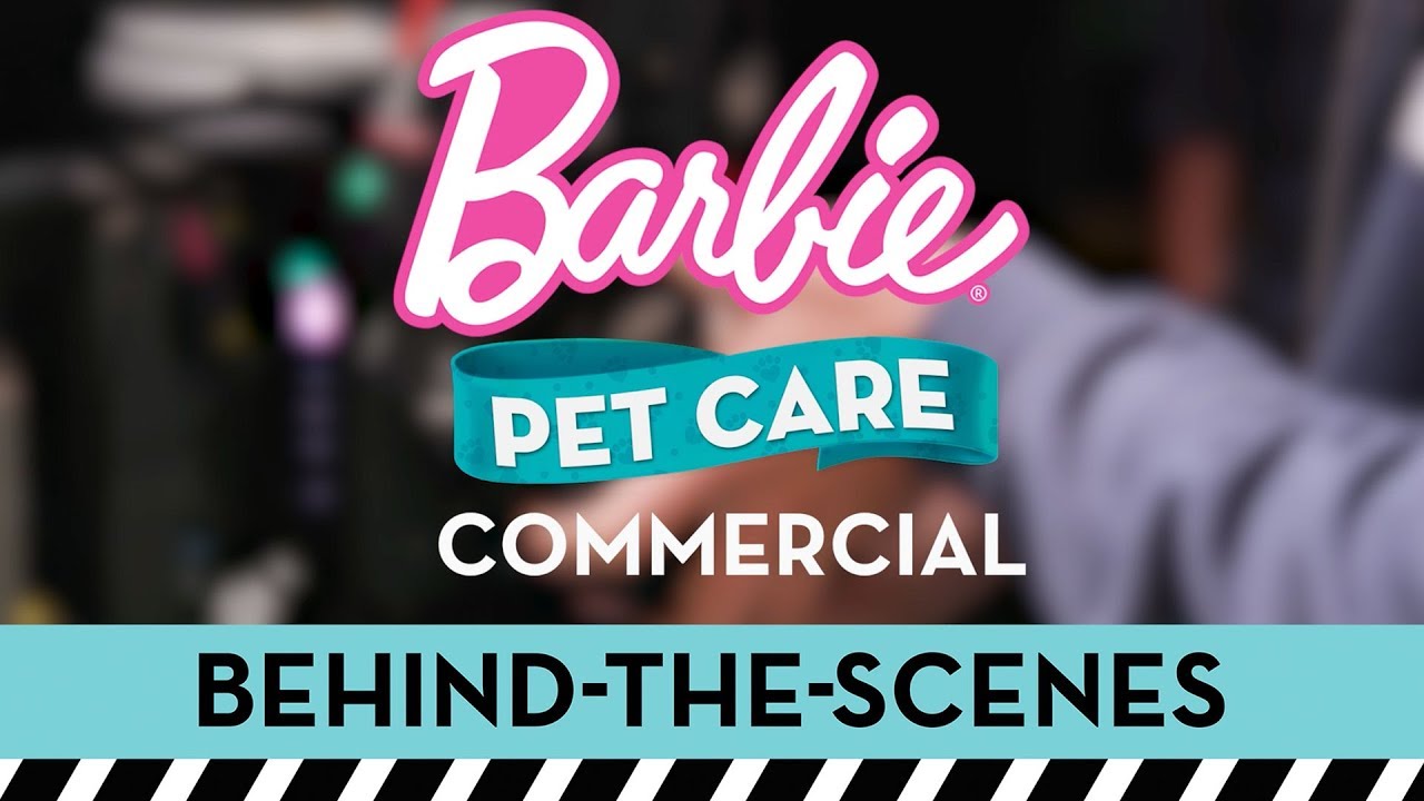 Behind the Scenes on a Commercial Shoot for the Barbie® Pet Care Center ...