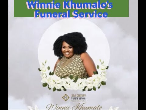 Late Musician, Winnie Khumalo's Funeral Service - YouTube