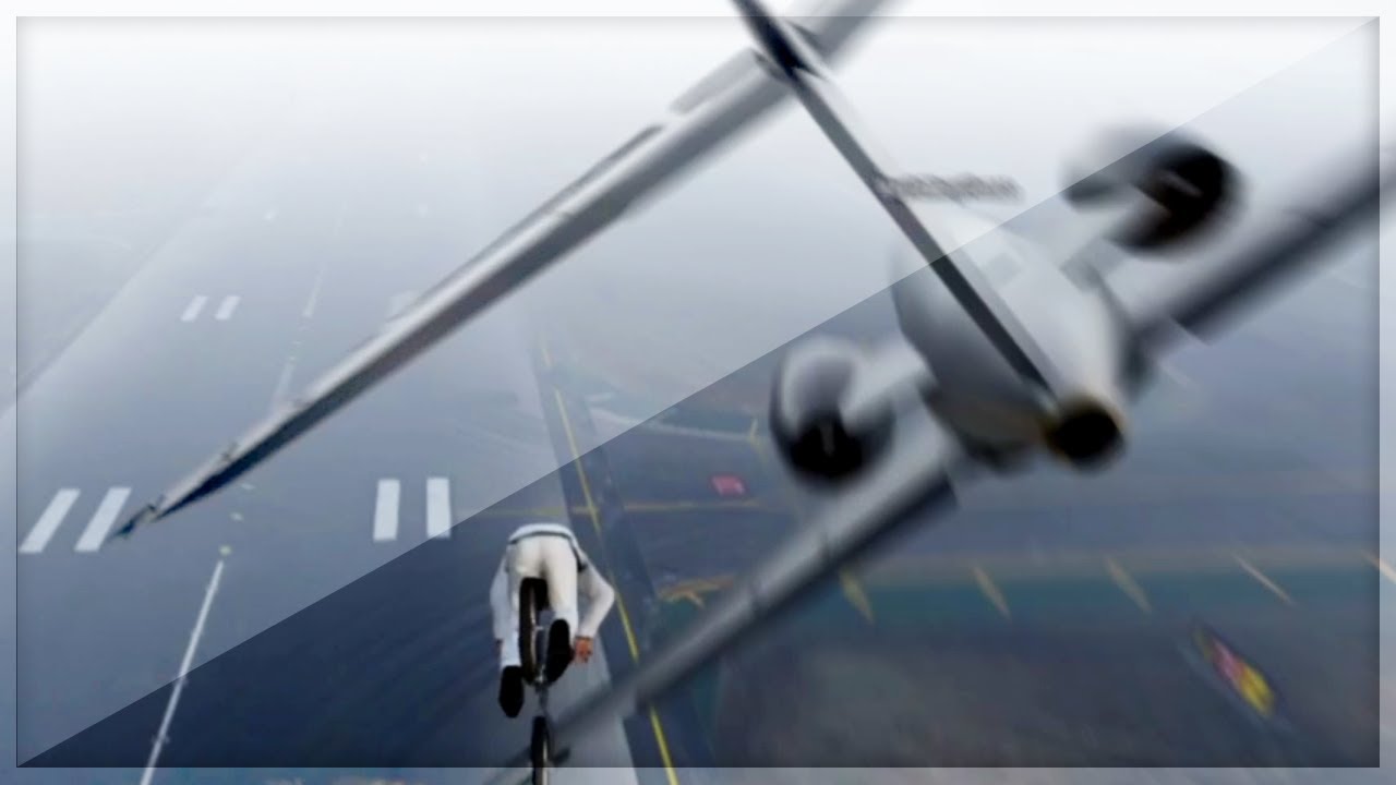 GTA 5 STUNTS - BMX Plane Backflip Jump - Stunting 4 Dummies - (Episode ...