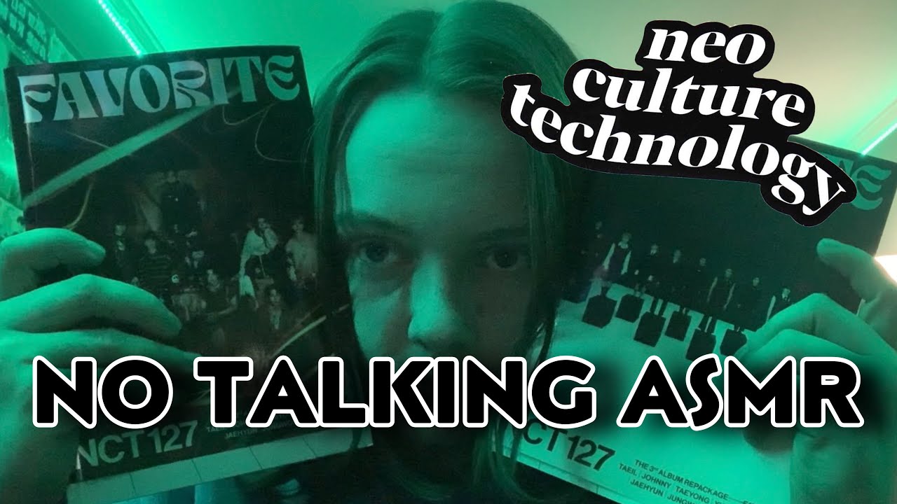 ASMR NO TALKING ALBUM UNBOXING: NCT 127 ( 엔시티 ) FAVOURITE - YouTube