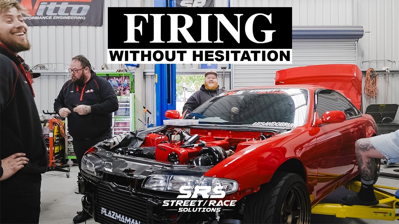 RB26 Swapped S14 Silvia Build // First Start and RAW Sounds! - YouTube