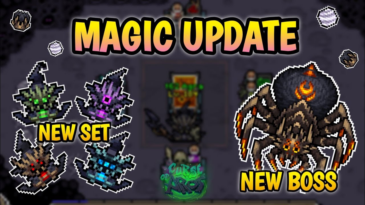 MAGIC UPDATE NEW BOSS AND SET | Curse Of Aros Indonesia - YouTube