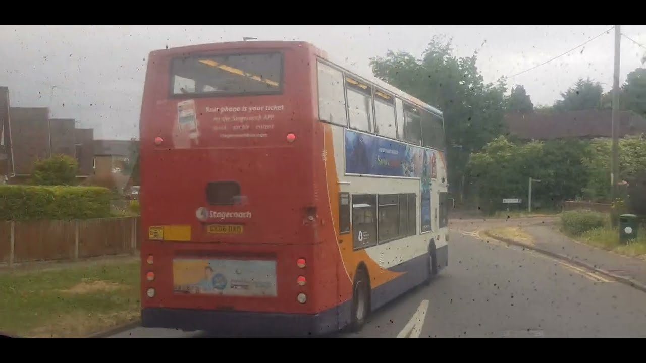 Here is the stagecoach bus 18515 on the number 20 in Tongham Tuesday 27 ...