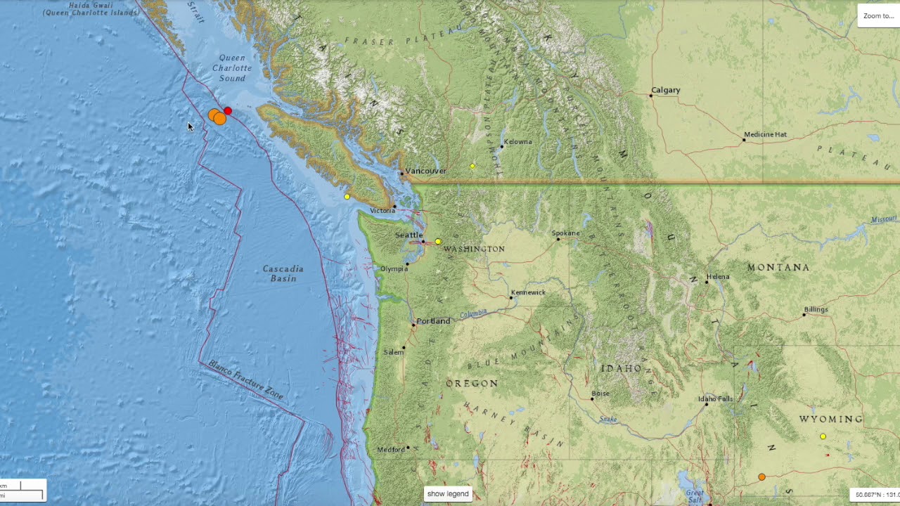 Southern California and Cascadia Subduction Zone Earthquake Warnings ...