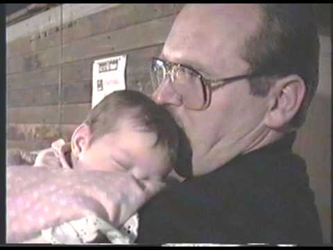 Teddy Ray Jones holding baby Hannah at recording studio 1992 - YouTube