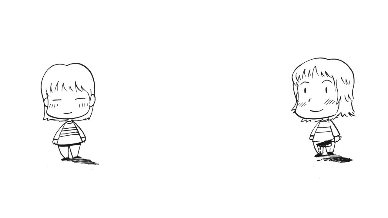 언더테일 프리스크/차라 그릭 - Undertale Frisk/chara (ASMR) - YouTube