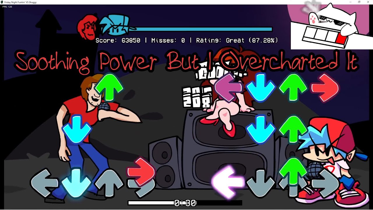 Soothing Power But I Overcharted It #fnf - YouTube