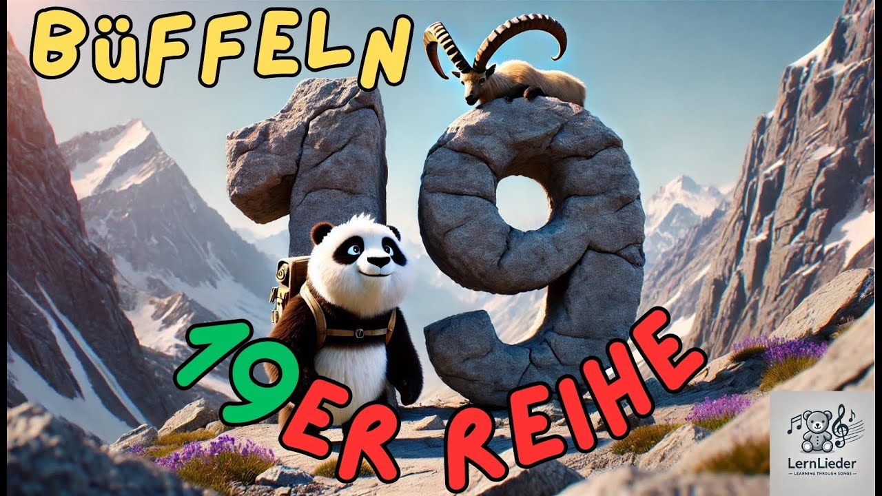 Neunzehnerreihe büffeln [19er-Reihe, Einmaleins, Mathematik, pauken ...