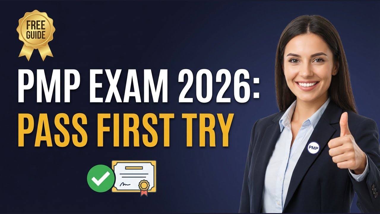 How to Pass the PMP Exam FIRST TRY 2026 | 12-Week Study Guide + 5 ...