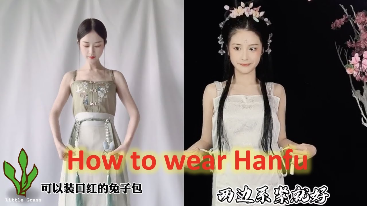 How to Wear Hanfu(汉服) 💖💖China Douyin - YouTube