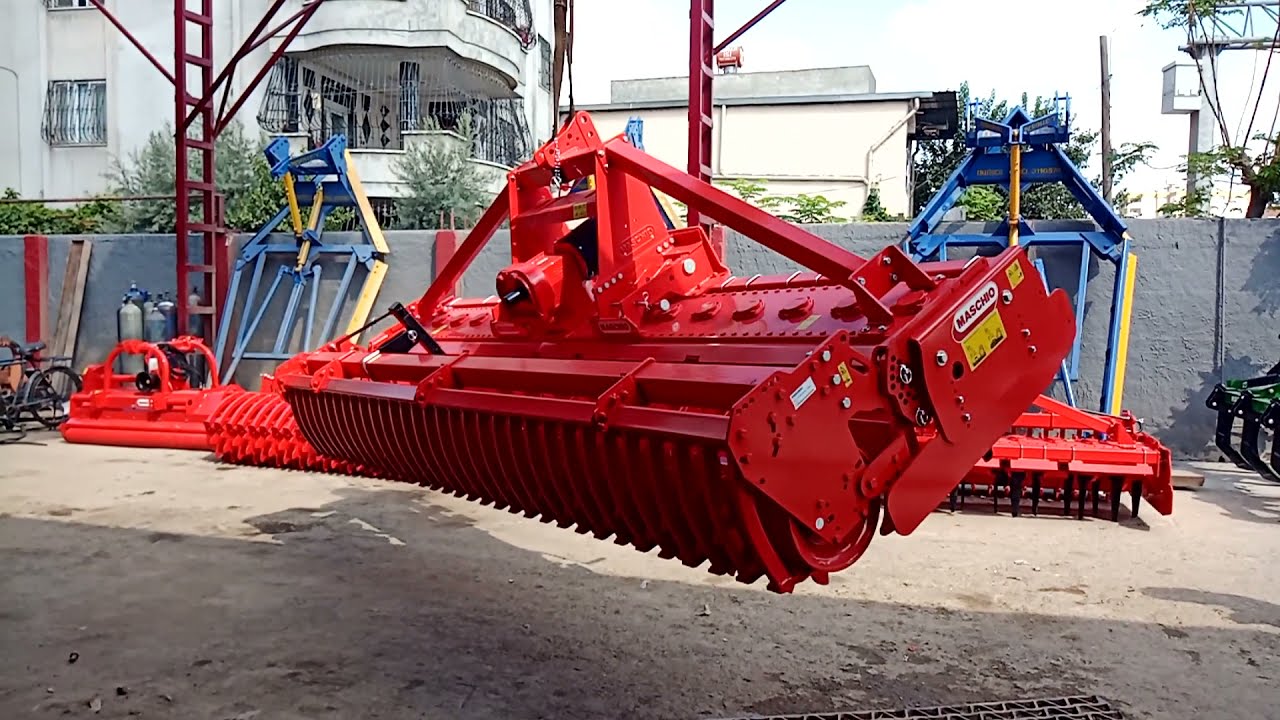 Maschio Gaspardo Dominator RAPİDO PLUS DMR4000 - YouTube