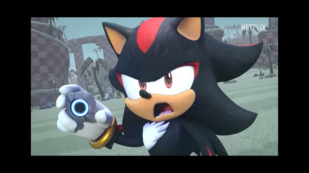 sonic prime shadow vs sonic fight scene (read desc) - YouTube