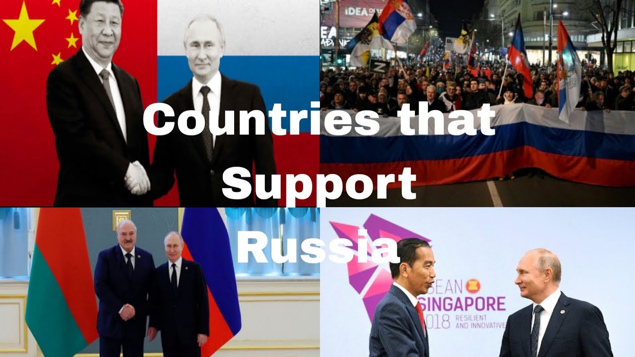 Countries that support Russia part 1 - YouTube