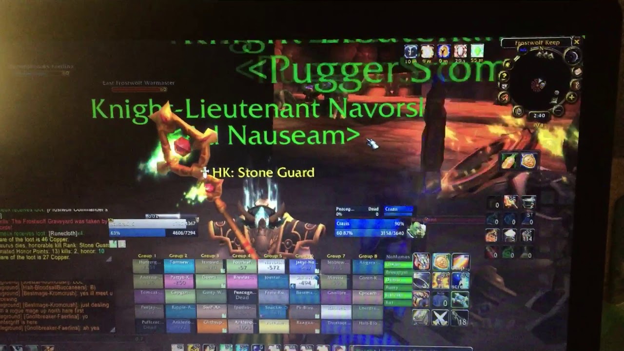 Drek snowball pull. WoW Classic - YouTube