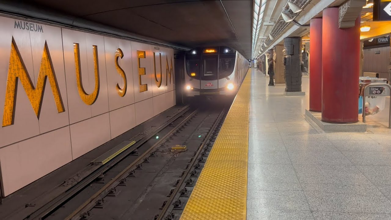 TTC Subway Metro Transit System in Toronto Downtown - YouTube