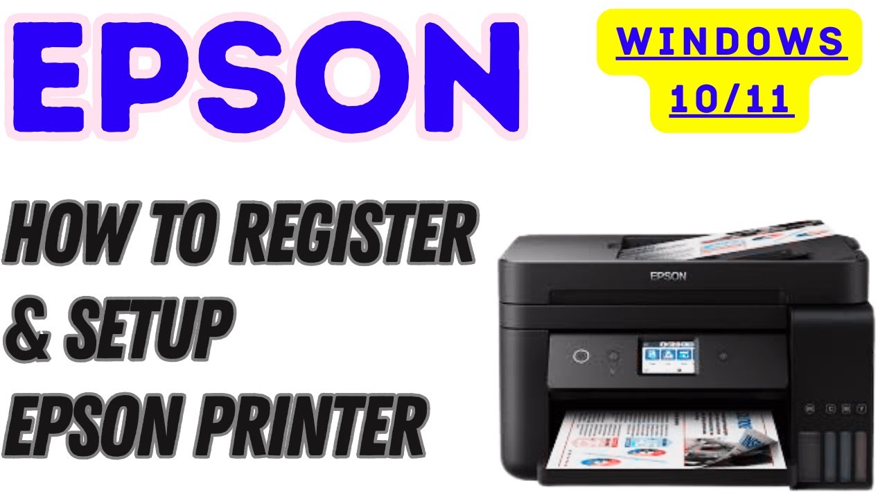 How to Setup & Register Epson Printer on Epson Connect Account | Step ...
