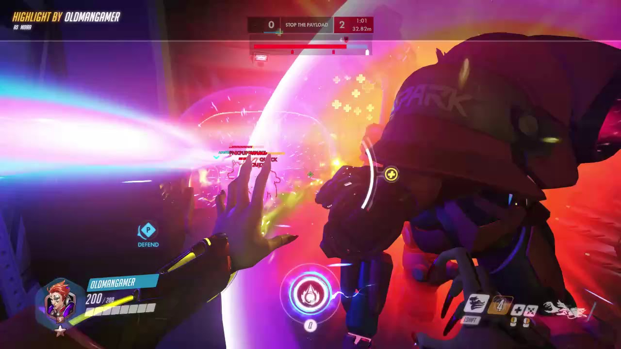 moira ult highlight, Overwatch live stream gaming video pc 2018 - YouTube