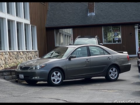 2003 Toyota Camry SE V6 with leather, moonroof, only 40K original miles!