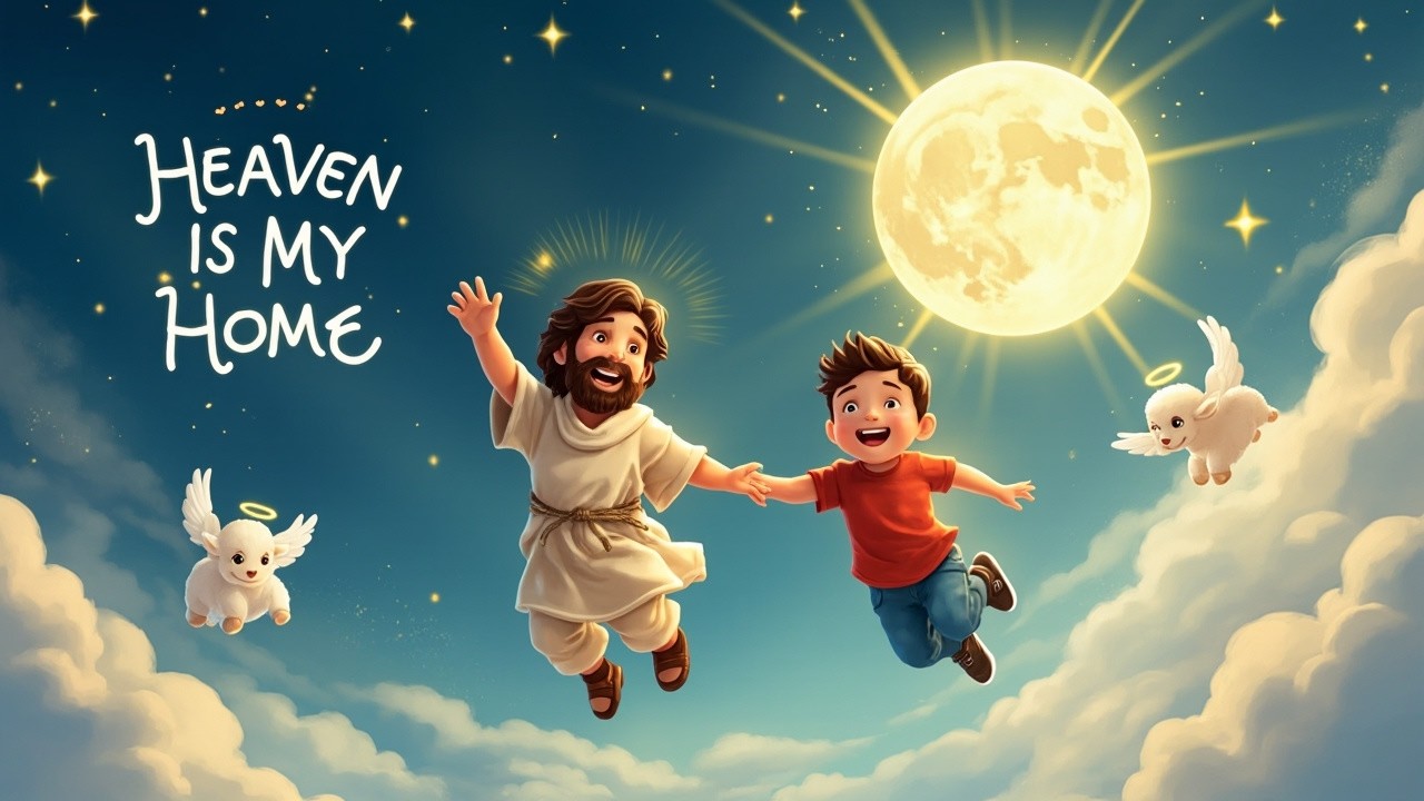 Heaven Is My Home | Sing About Heaven with Jesus | Christian Song for ...