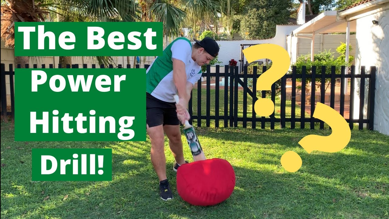 How To Hit More Boundaries? The Best Power Hitting Drill Ever ...
