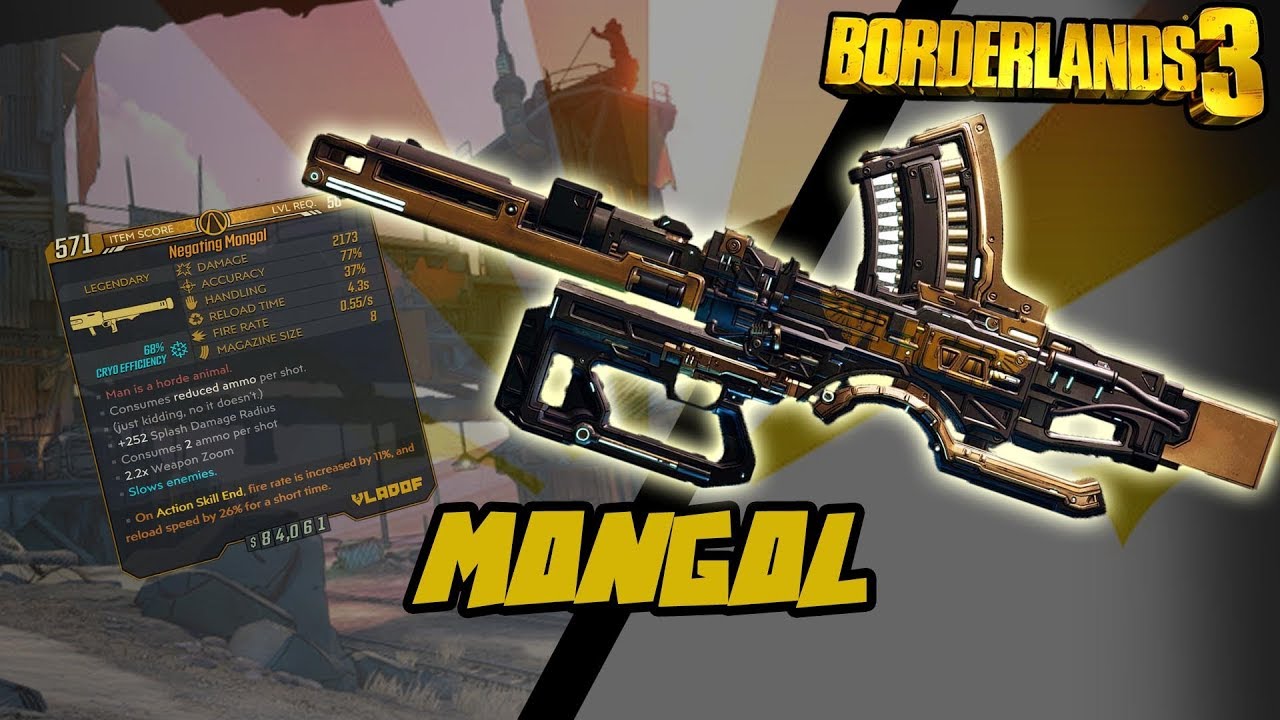 BORDERLANDS 3 | ON FARM LE NOUVEAU LANCE-ROQUETTE : MONGOL!! - YouTube