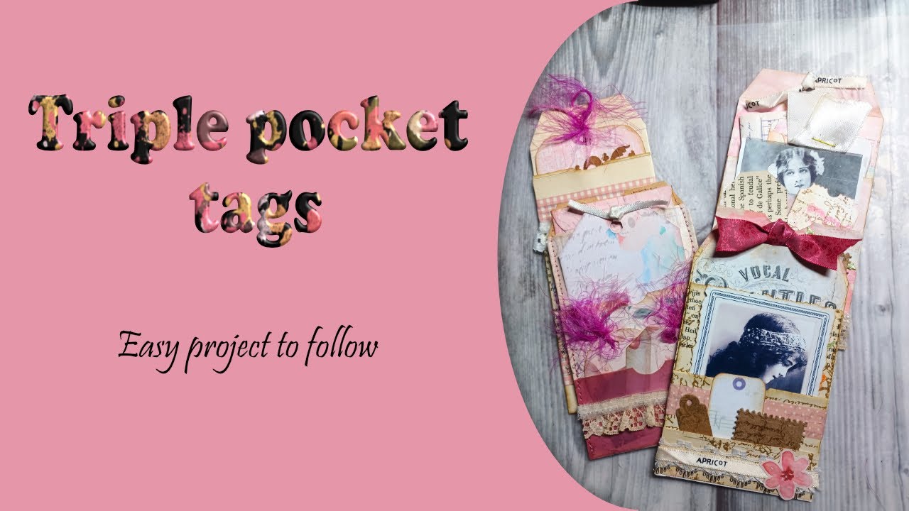 Triple pocket tags - YouTube