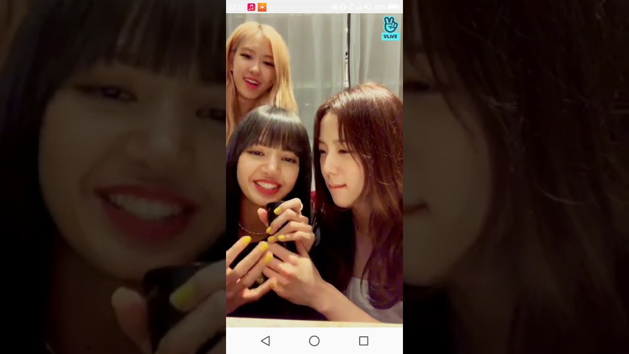 Jisoo,Lisa,Rose Blackpink (ChuLiChaeng) Vlive - YouTube