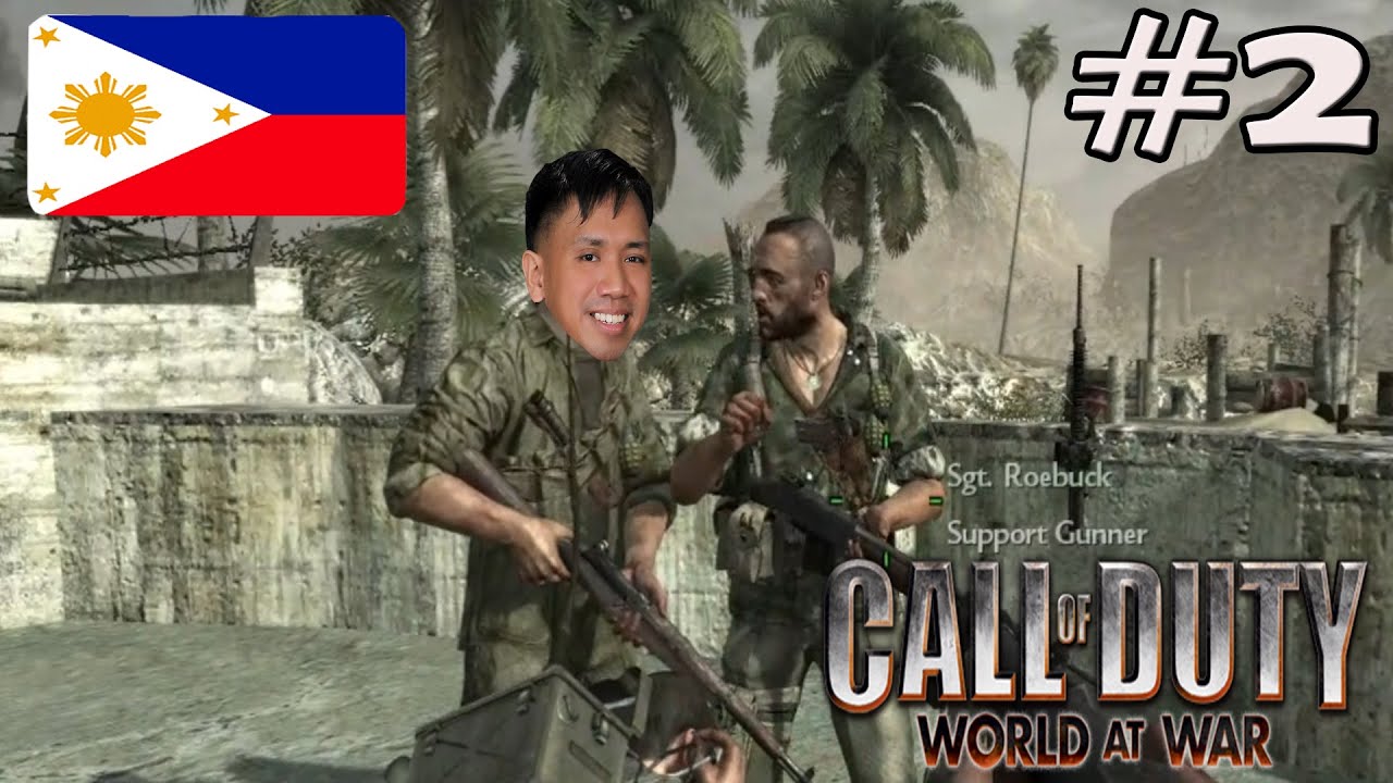 "Call of Duty: World at War Walkthrough Part 2 - Hard Landing (Tagalog ...