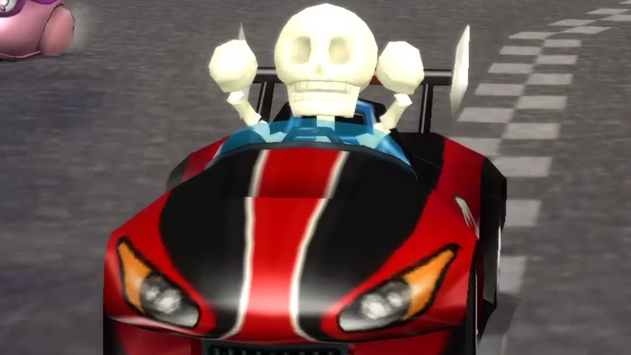 Skeleton Mario in Mario Kart Wii - YouTube