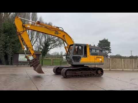 JCB JS150 TRACKED EXCAVATOR C/W QUICK HITCH & BUCKET - YouTube