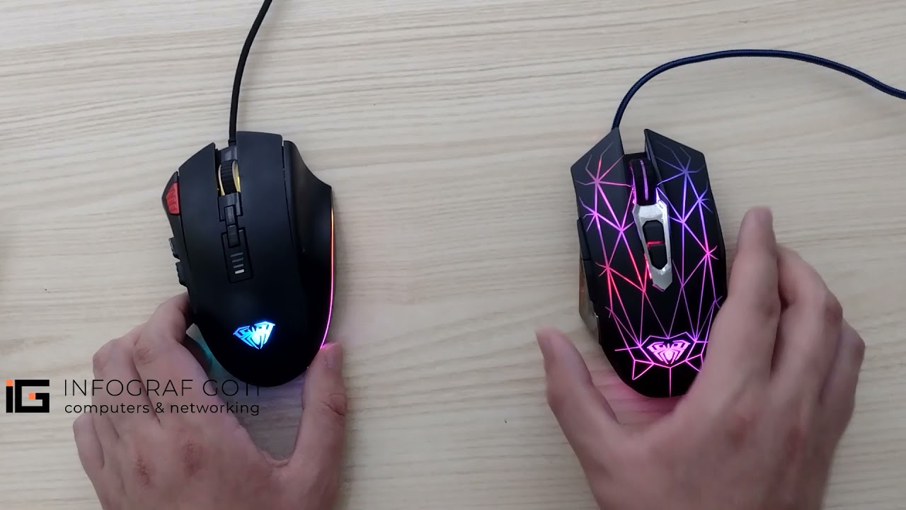 AULA T640 Mouse Unboxing and Review - YouTube
