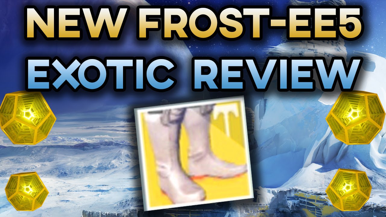 NEW EXOTIC FROST-EE REVIEW! PvP/PvE Analysis | Rise of Iron - YouTube