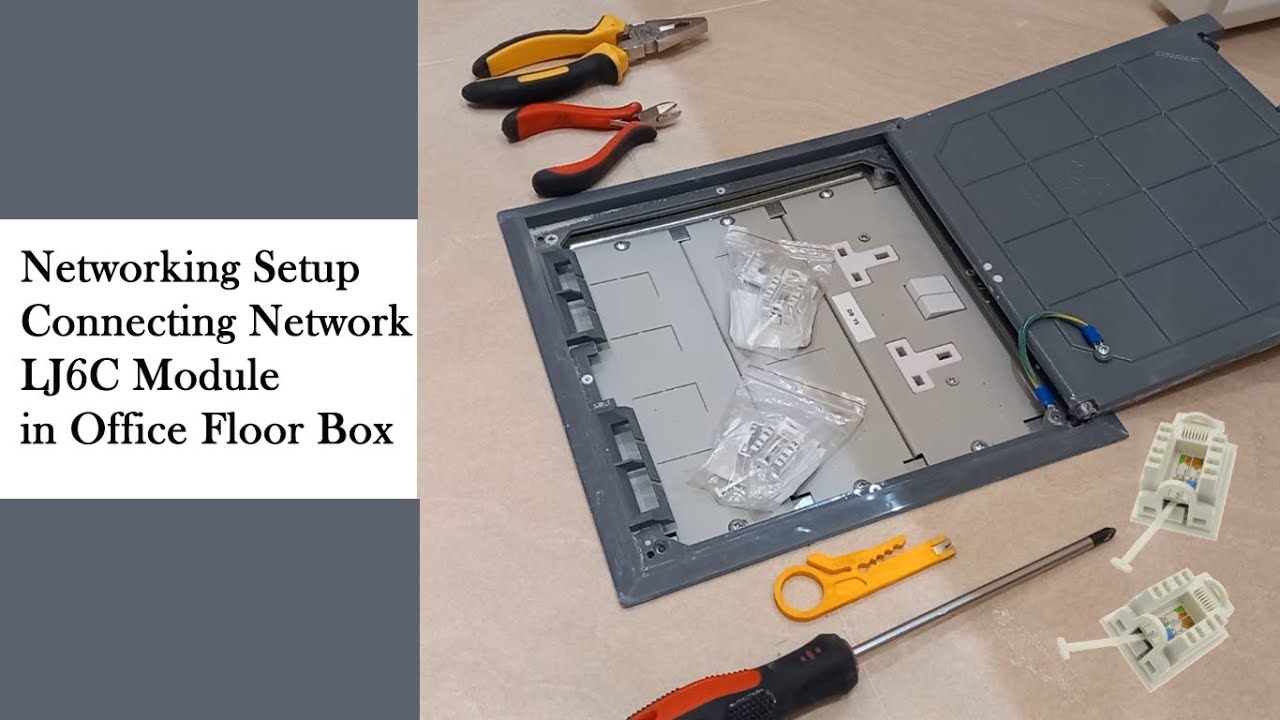 How to Fix Network LJ6C Module in Floor Box - YouTube