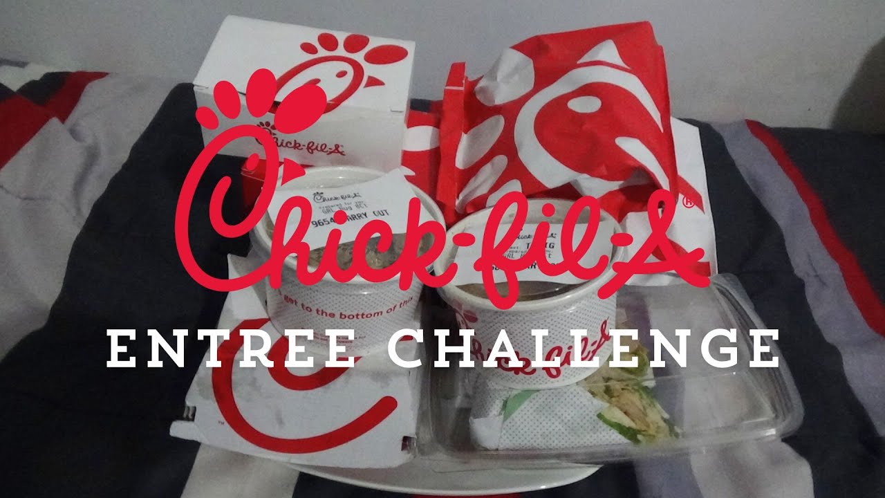 Chick-fil-A Entree Challenge - YouTube