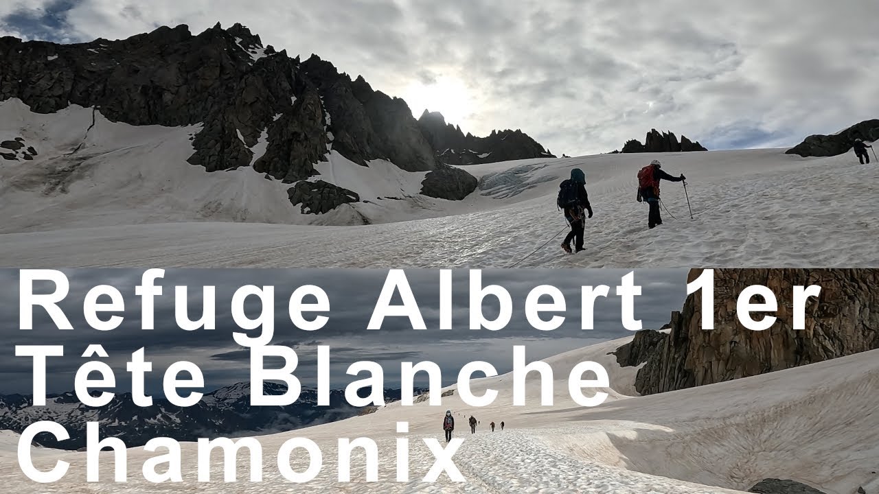 Refuge Albert 1er Glacier du Tour Tête Blanche Chamonix-Mont-Blanc ...