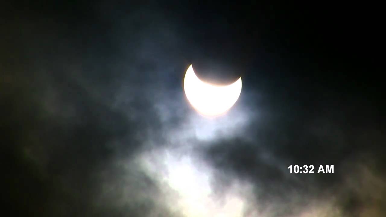 Solar eclipse of January 4, 2011. View from Israel (maalot) - YouTube