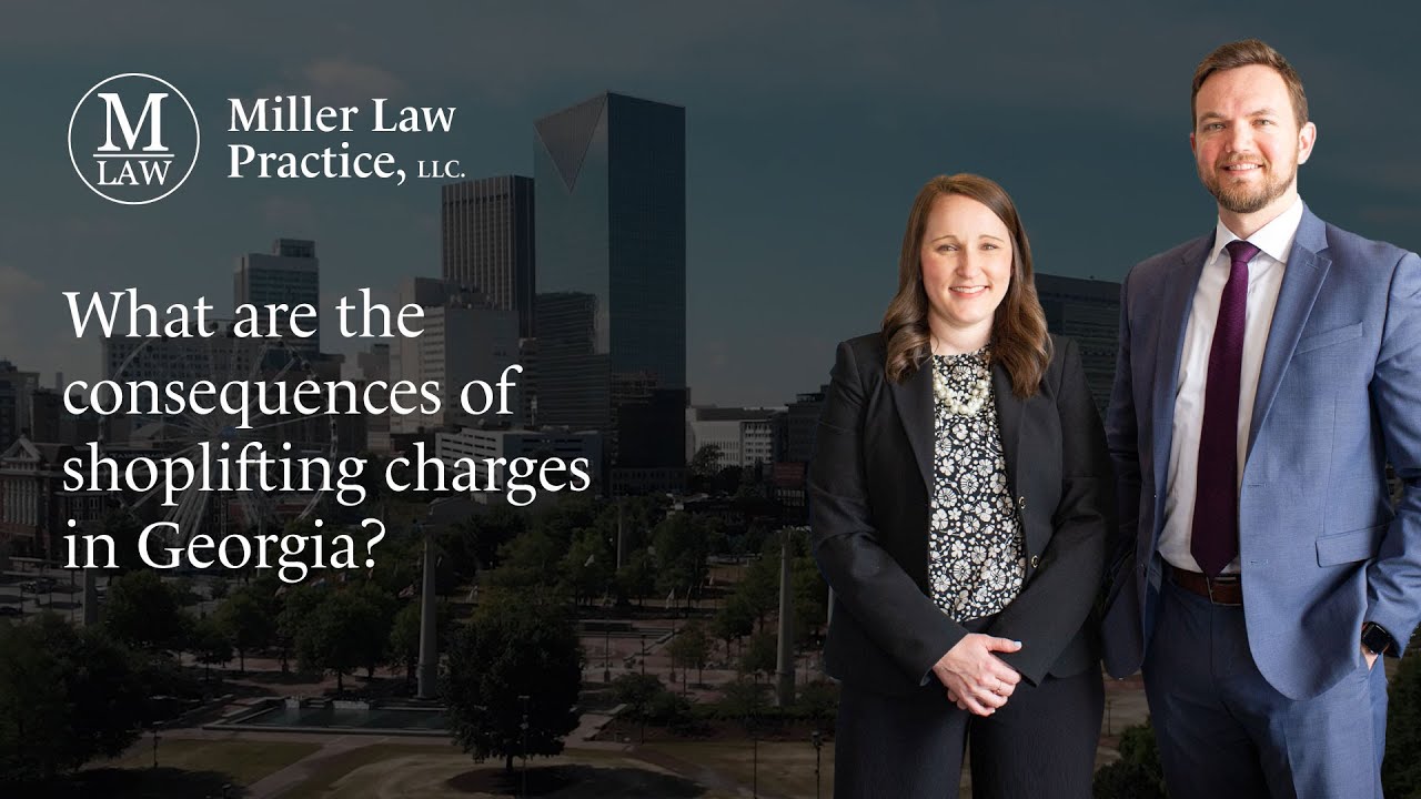 What are the consequences of shoplifting charges in Georgia? - YouTube