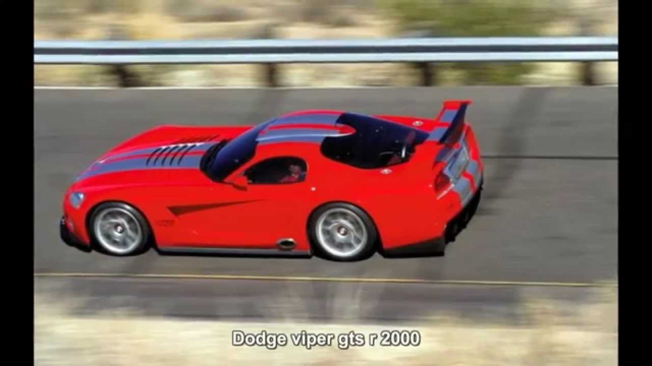 #1023. Dodge viper gts r 2000 (Prototype Car) - YouTube