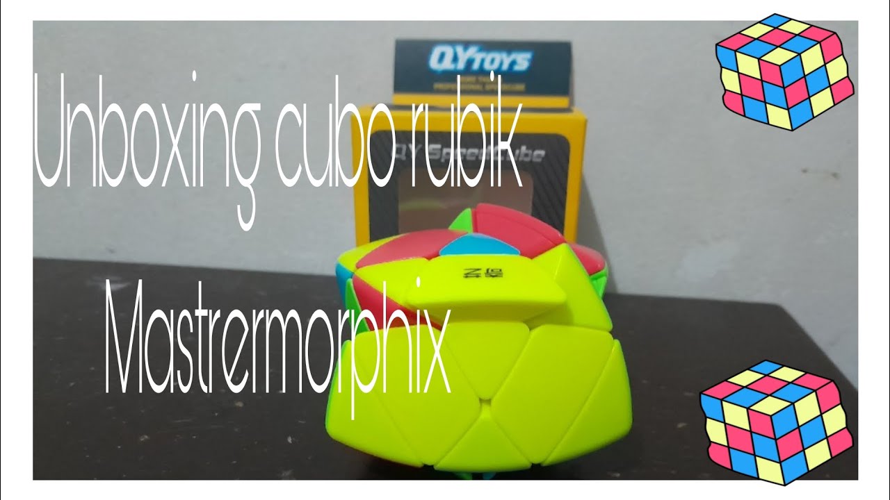 Unboxing cubo rubik Mastermorphix - YouTube