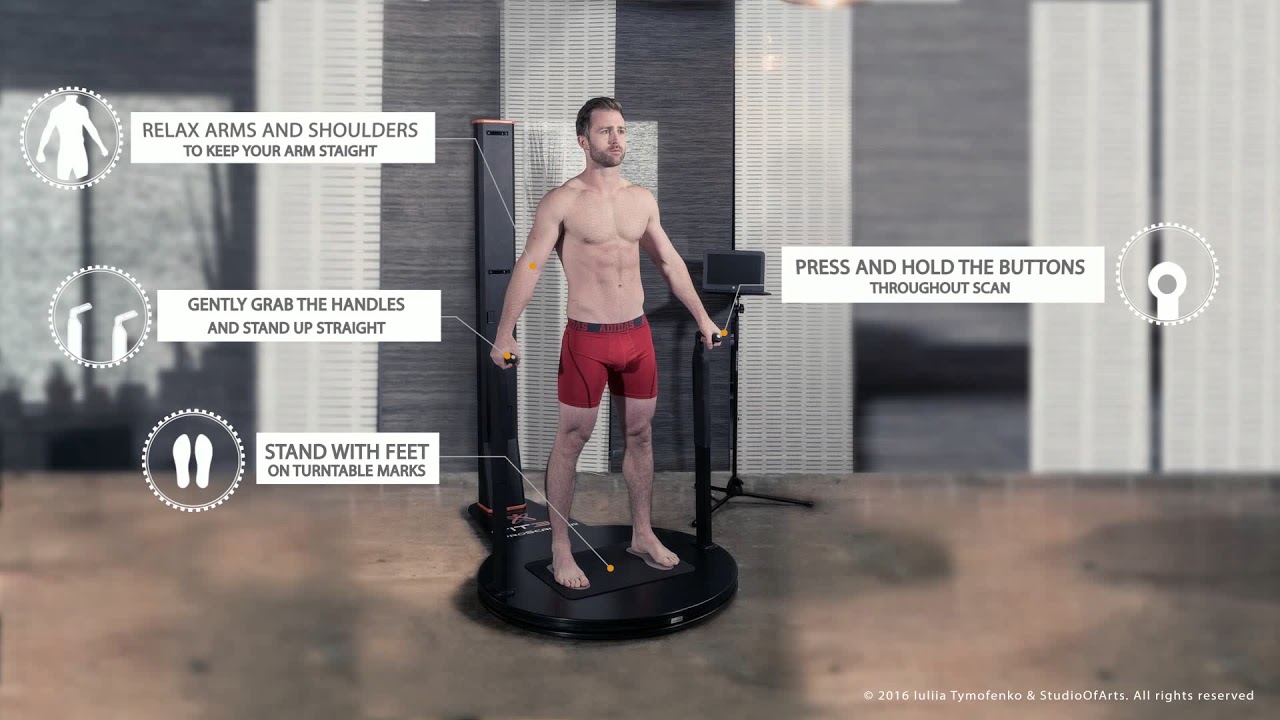 Fit 3D Body Scanner - YouTube